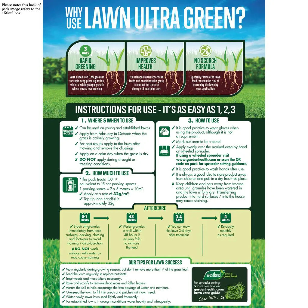 Westland Ultra Green Feed & Conditioner – Smiths Garden Centre