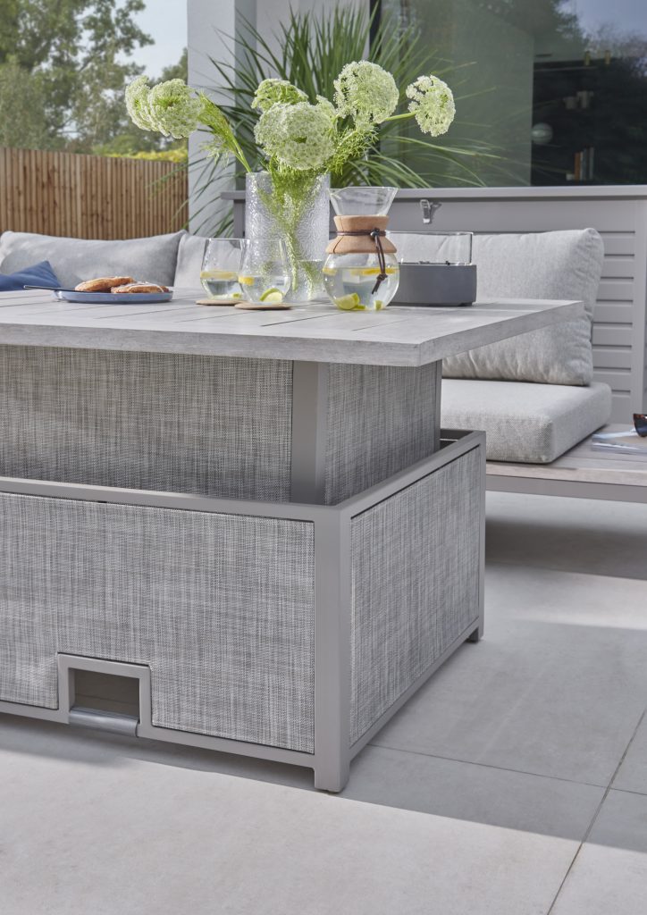 Marina Corner Set with High/Low Table – Smiths Garden Centre