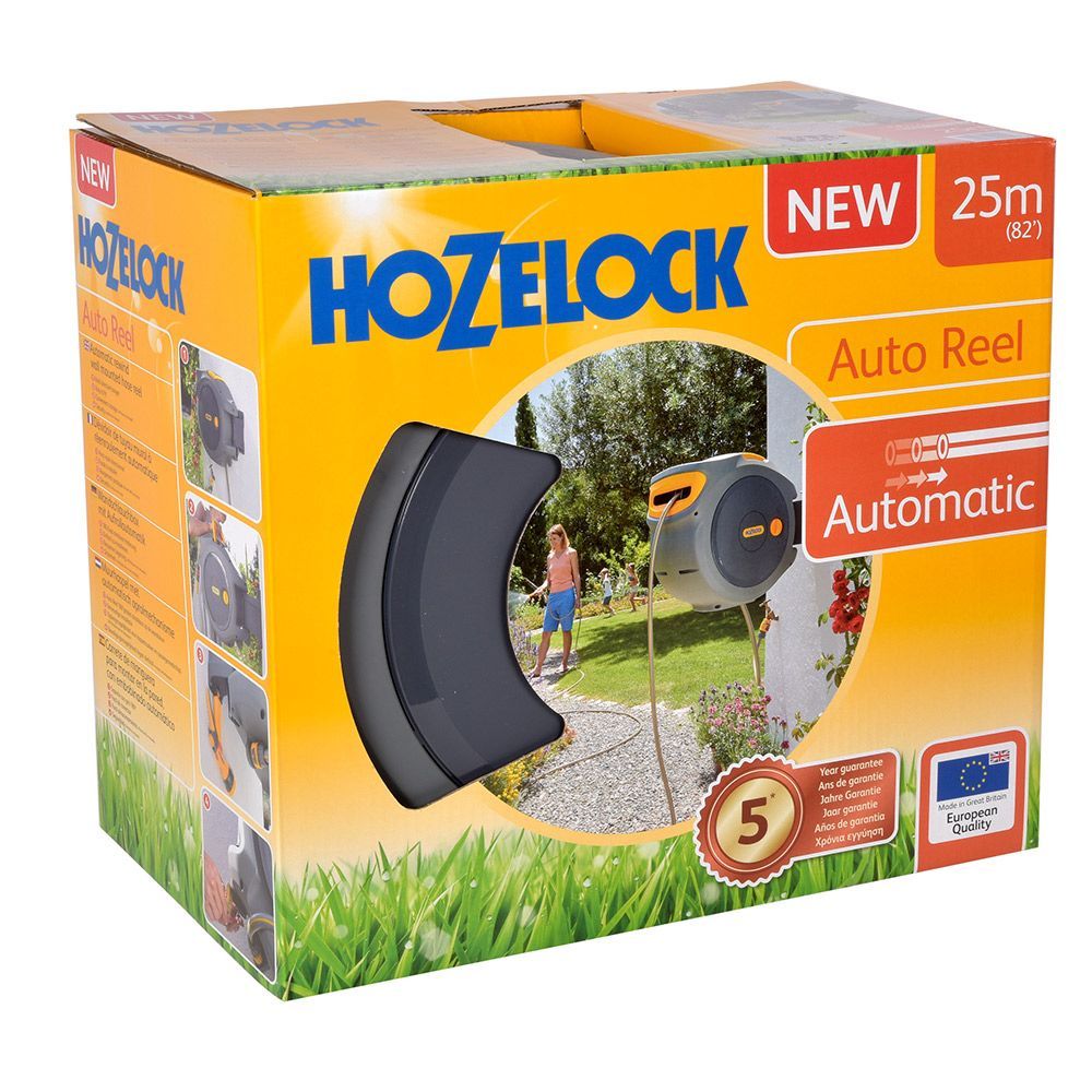 Auto Reel with Hose 25m – Smiths Garden Centre