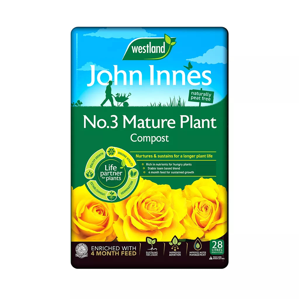 John Innes No.3 Mature Plant Compost Peat Free – Smiths Garden Centre